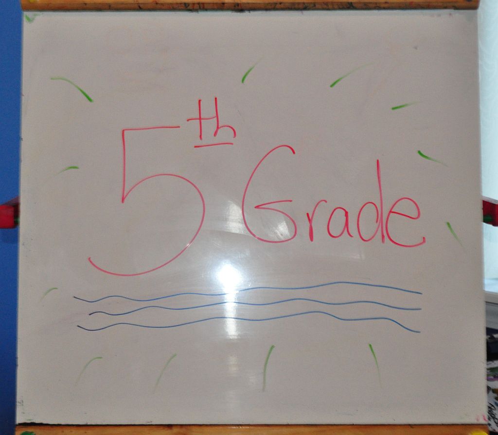Our Homeschool Reviews: First Day of 5th Grade