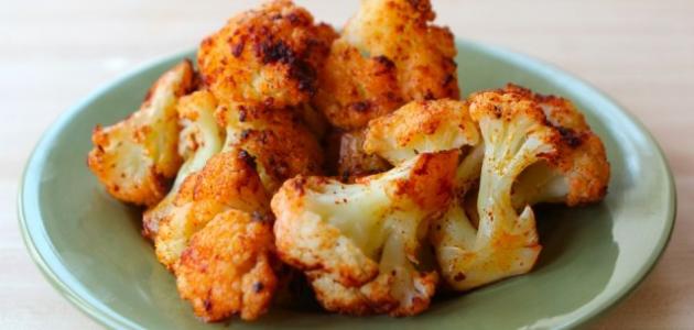 Fried cauliflower florets - arnabeet mekli | Arabic Food Recipes