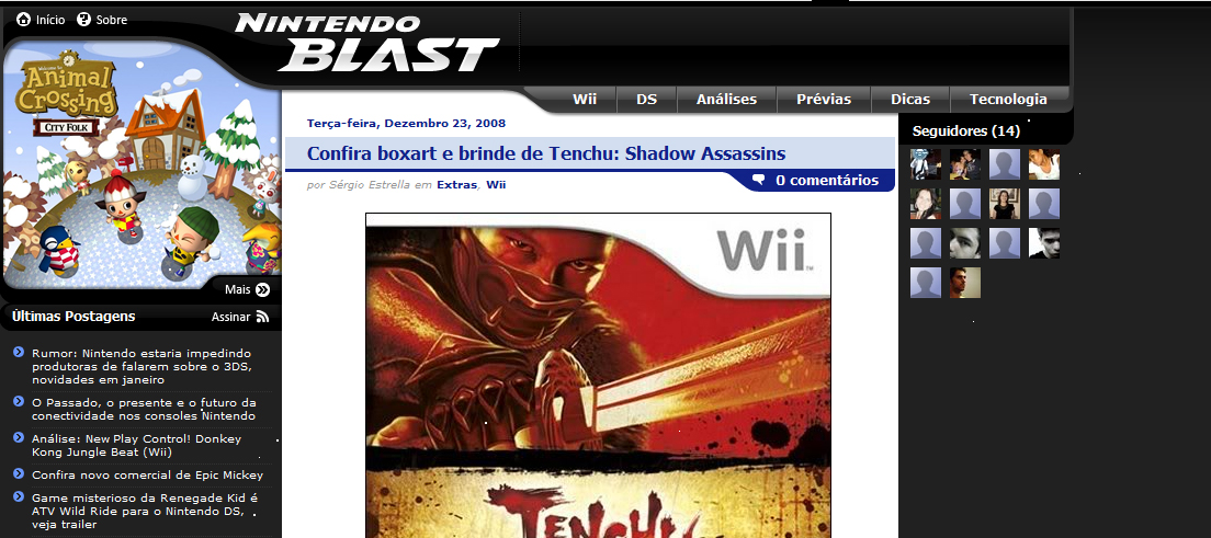 Nintendo Blast 3 Anos: É hora de comemorar - Nintendo Blast