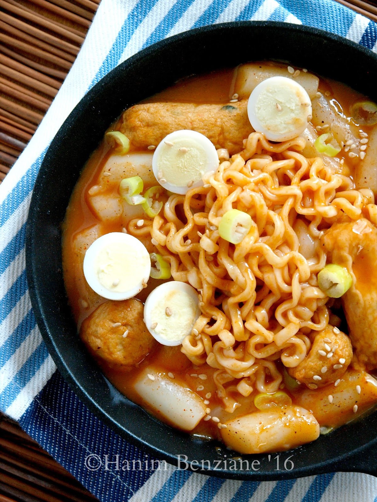 Rabokki ~ Ddeokbokki with Ramen
