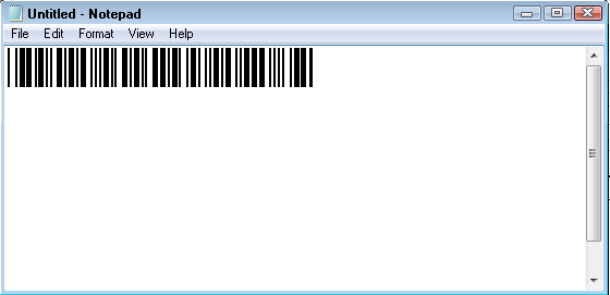 Barcode Font Code 39 Full Ascii Font Table - tvbeach