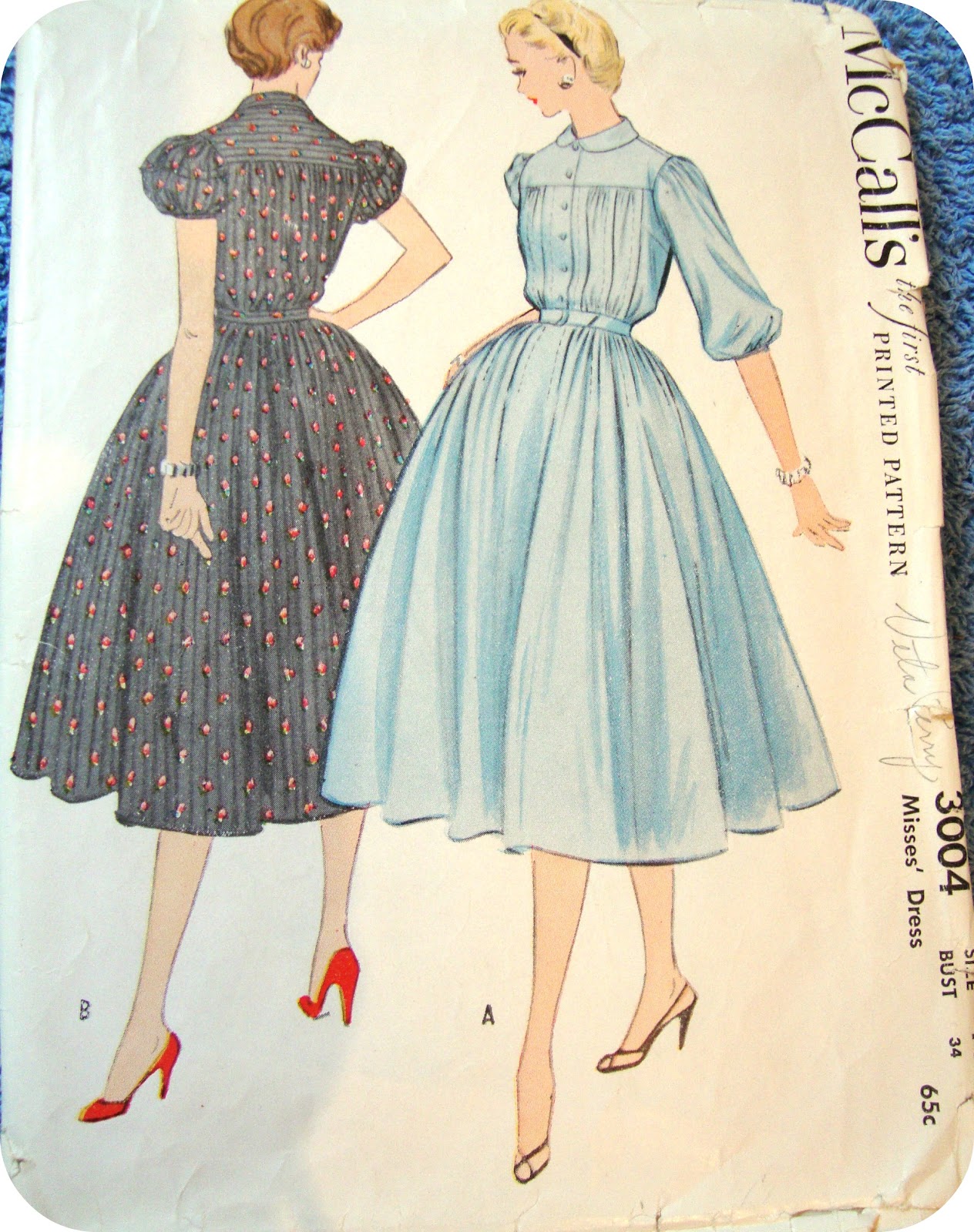 Sewing through the Decades Pattern Giveaway | Ms1940McCall
