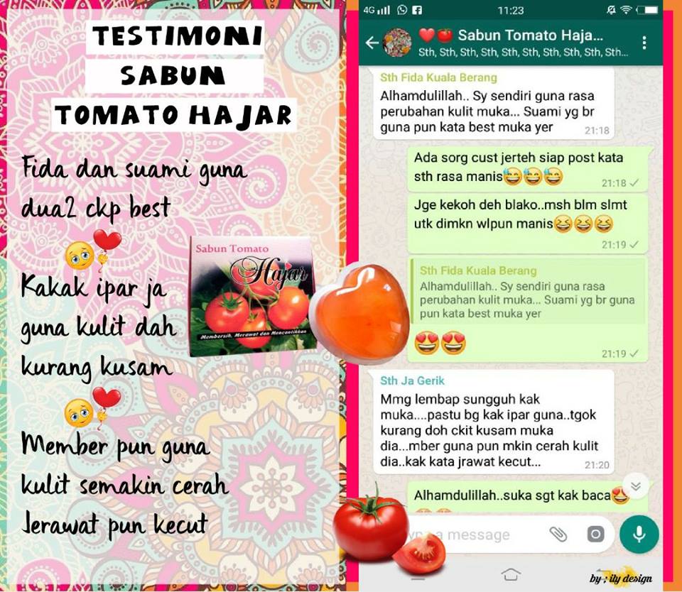 SABUN TOMATO HAJAR - ISTIMEWA DAN TERBAIK UNTUK ANDA