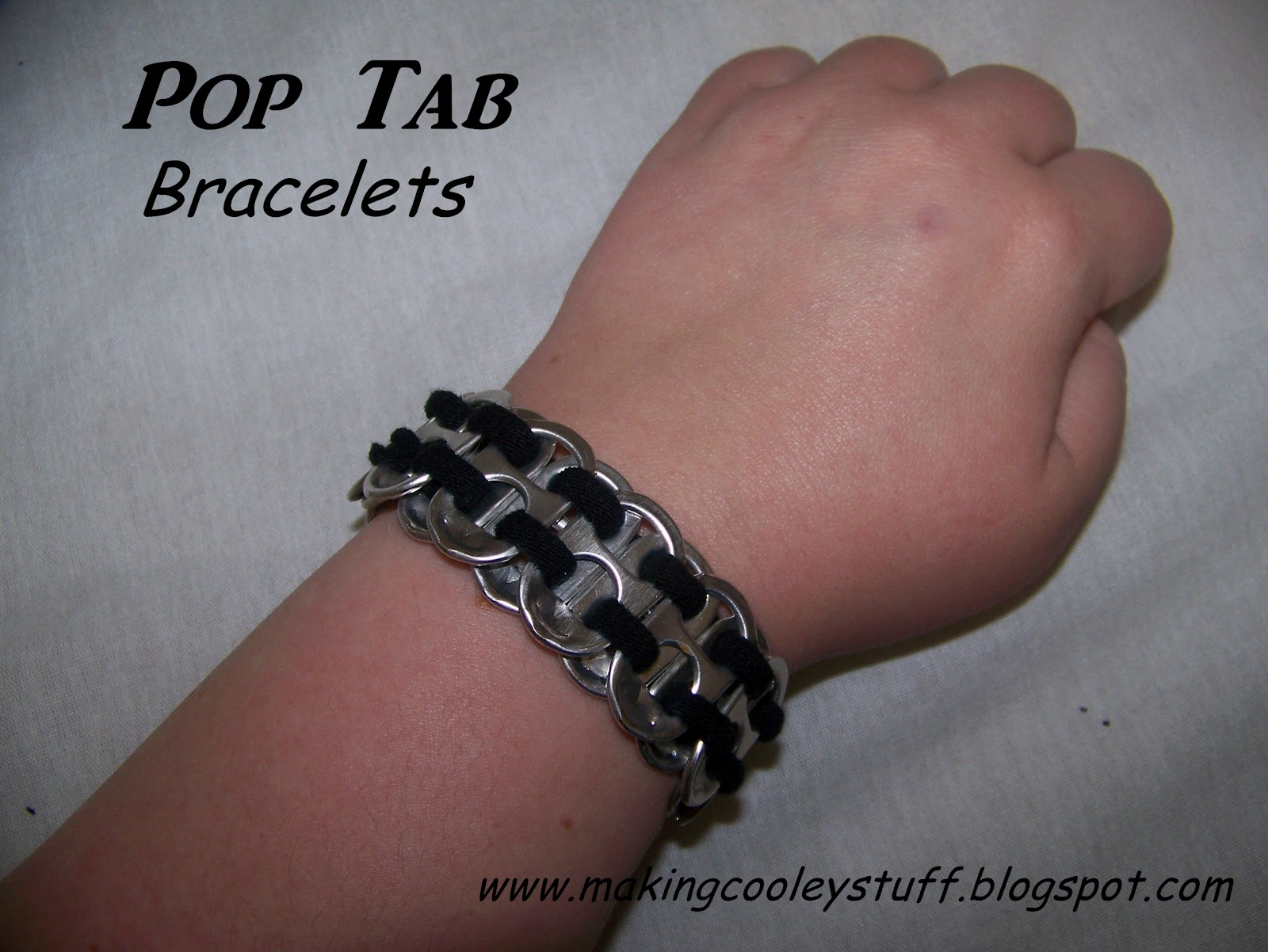 Making Cooley Stuff: Pop Tab Bracelets