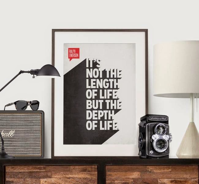 Vineyard Views: Visual Representation of Famous Quotes