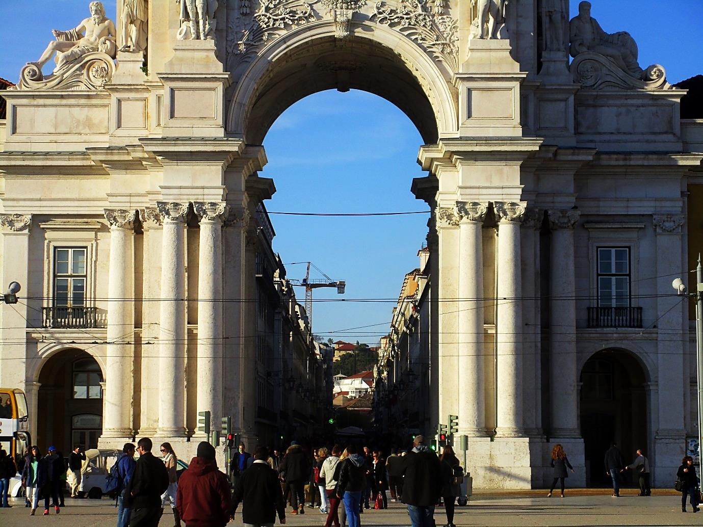 "Sua Maldade"...: Arco da Rua Augusta...