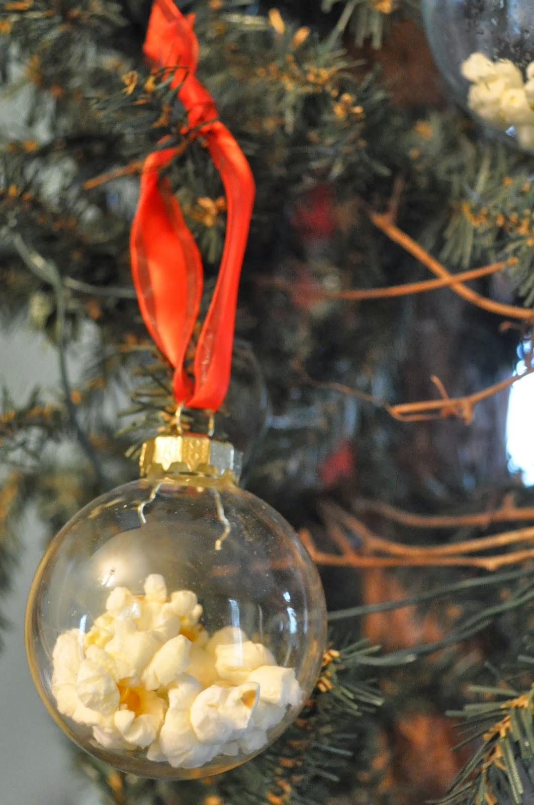 Grassy Branch Farm: "Popping" Popcorn Christmas Ornament