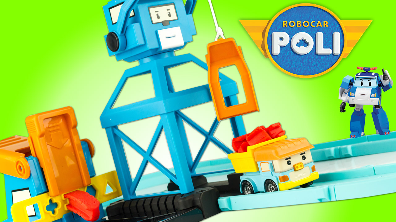 Super Héros Et Compagnie: Jouet Robocar Poli Fabrique de Pâte à Modeler ...