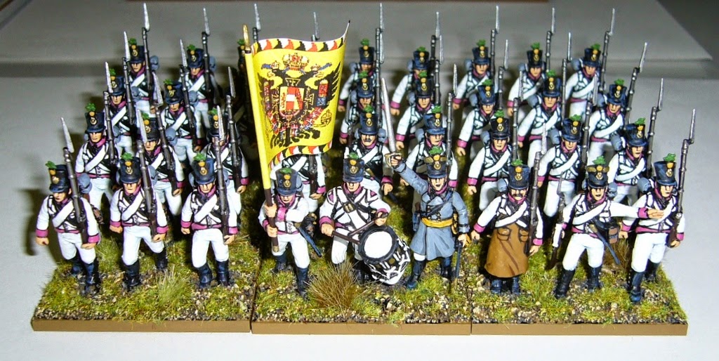Chasseur: Austrian Line Infantry Perry 28mm