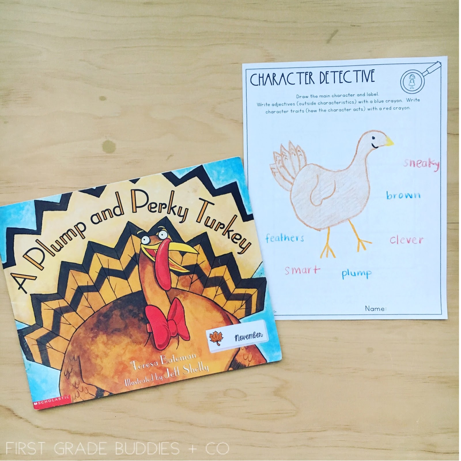 November Notes: Ideas and FREE Resources | First Grade Buddies
