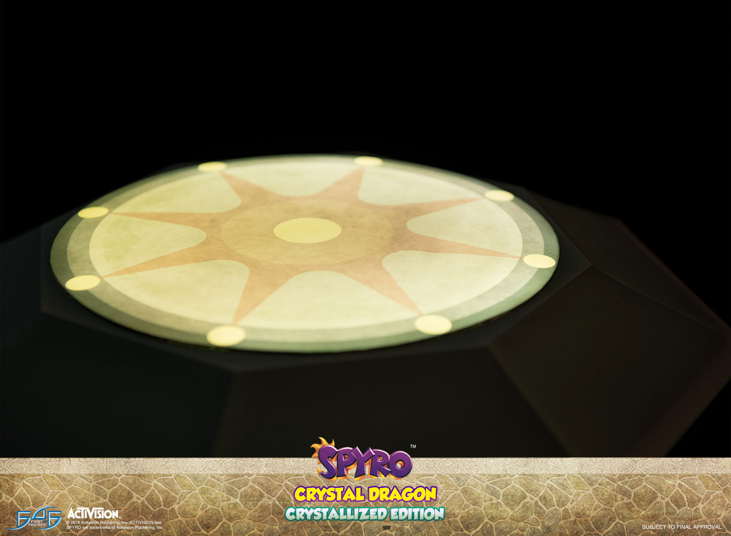 Spyro the Dragon - Crystal Dragon Statue (First 4 Figures)