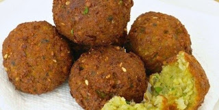 Receta de Cocina Falafel con garbanzos (Arabe)
