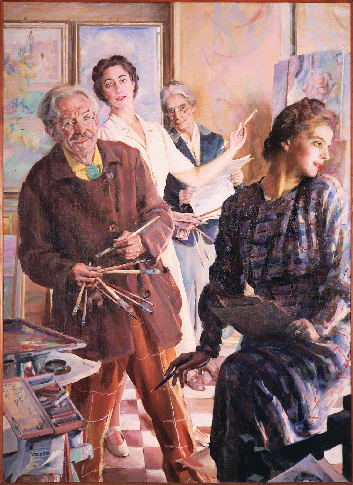 Le Muse : GIACOMO BALLA (Torino, 1871 - Roma, 1958): La famiglia del ...