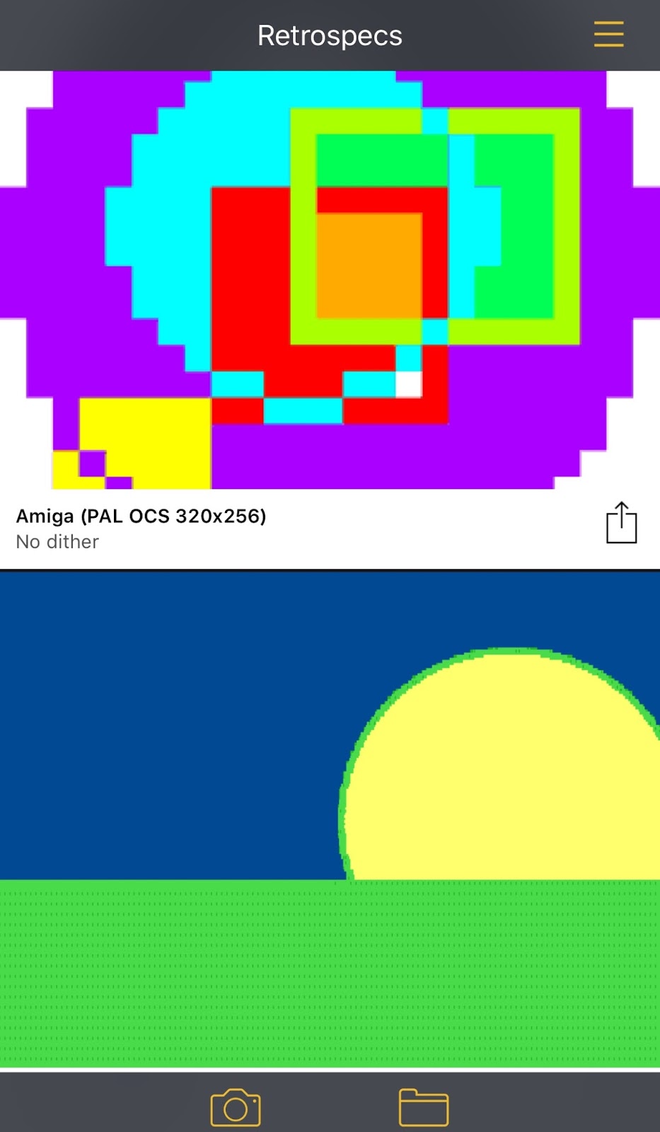 All You Need Is Fingers...: Retrospecs ：写真をレトロコンピュータやゲーム機のように加工しよう！（追記あり）