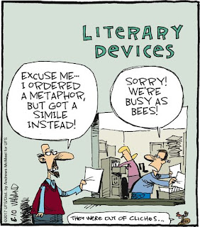Mystery Fanfare: Cartoon of the Day: Literary Devices