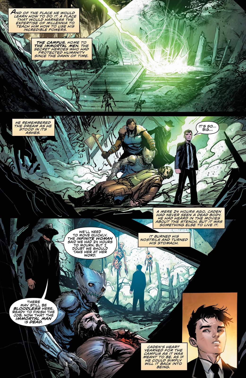 Weird Science DC Comics: PREVIEW: The Immortal Men #5