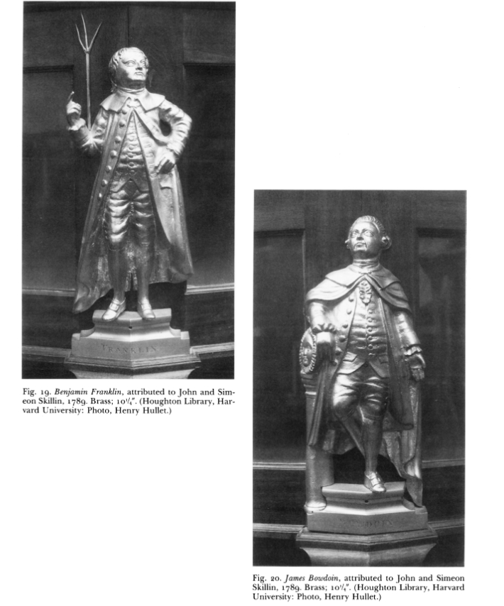 English 18th Century Portrait Sculpture: The Skillin Family of Carvers ...