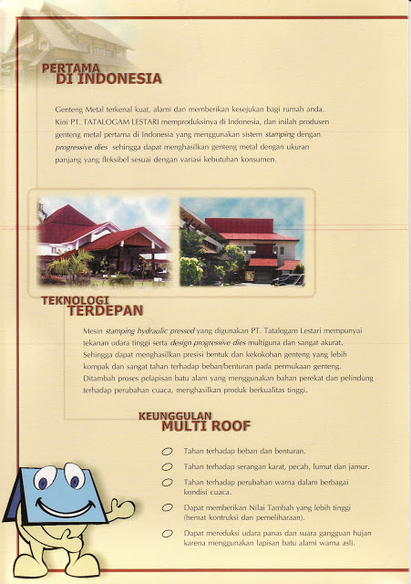 Harga Genteng Metal Multiroof Terbaru 2019 | HARGA ATAP 2020,GALVALUME ...