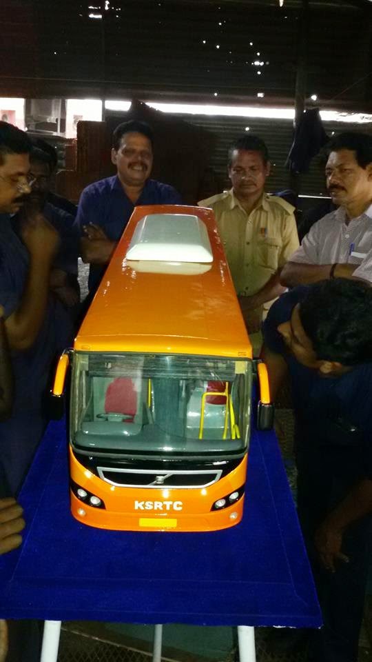 KSRTC Employee's Bus Model Work Getting Viral in Facebook - Aanavandi ...