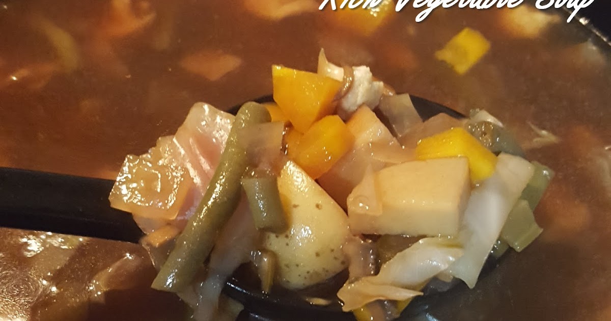 Emily Living and Laughing : Rich Vegetable Soup