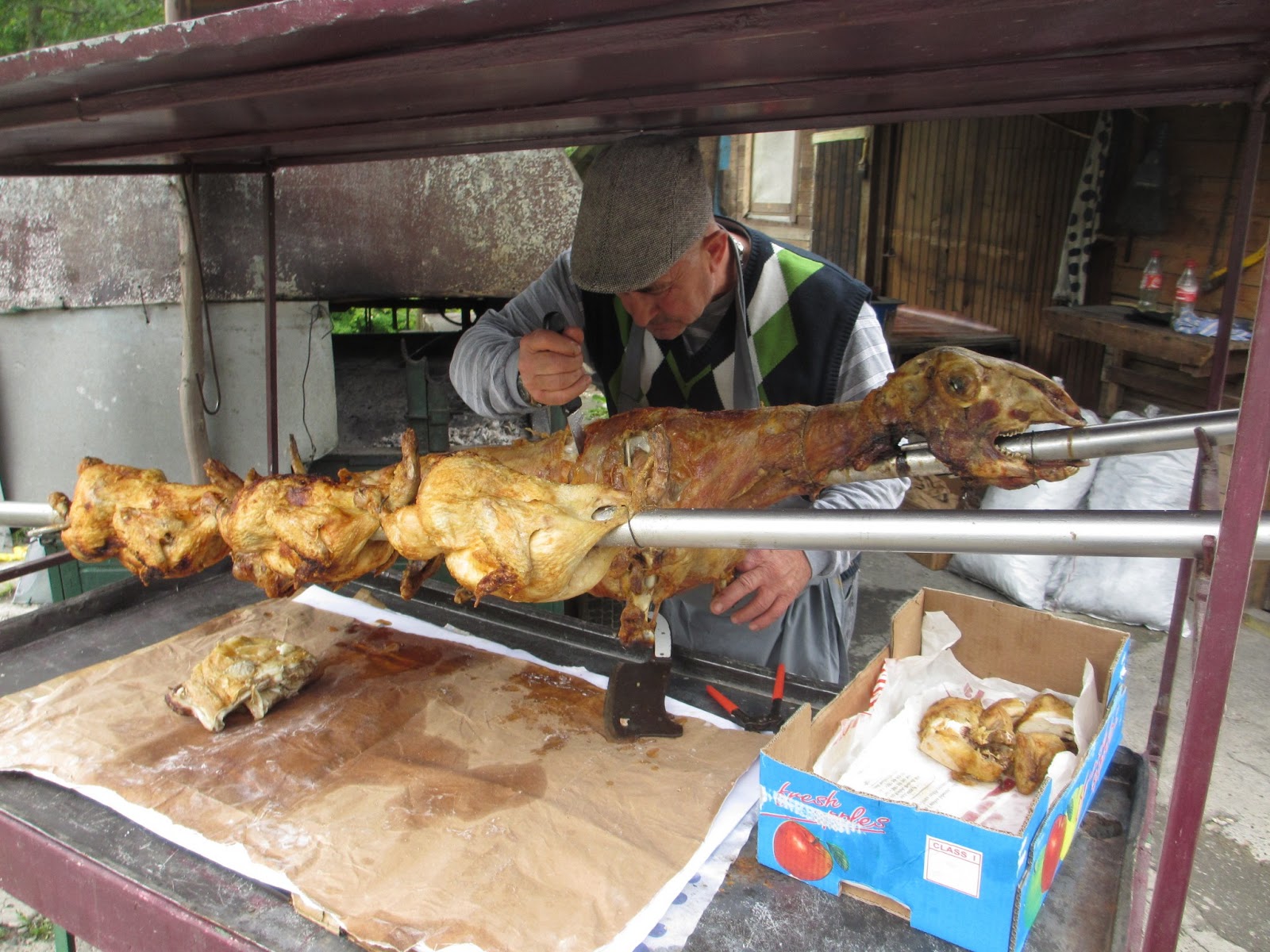 Cannundrums: Bosnian Spit-Roasted Lamb