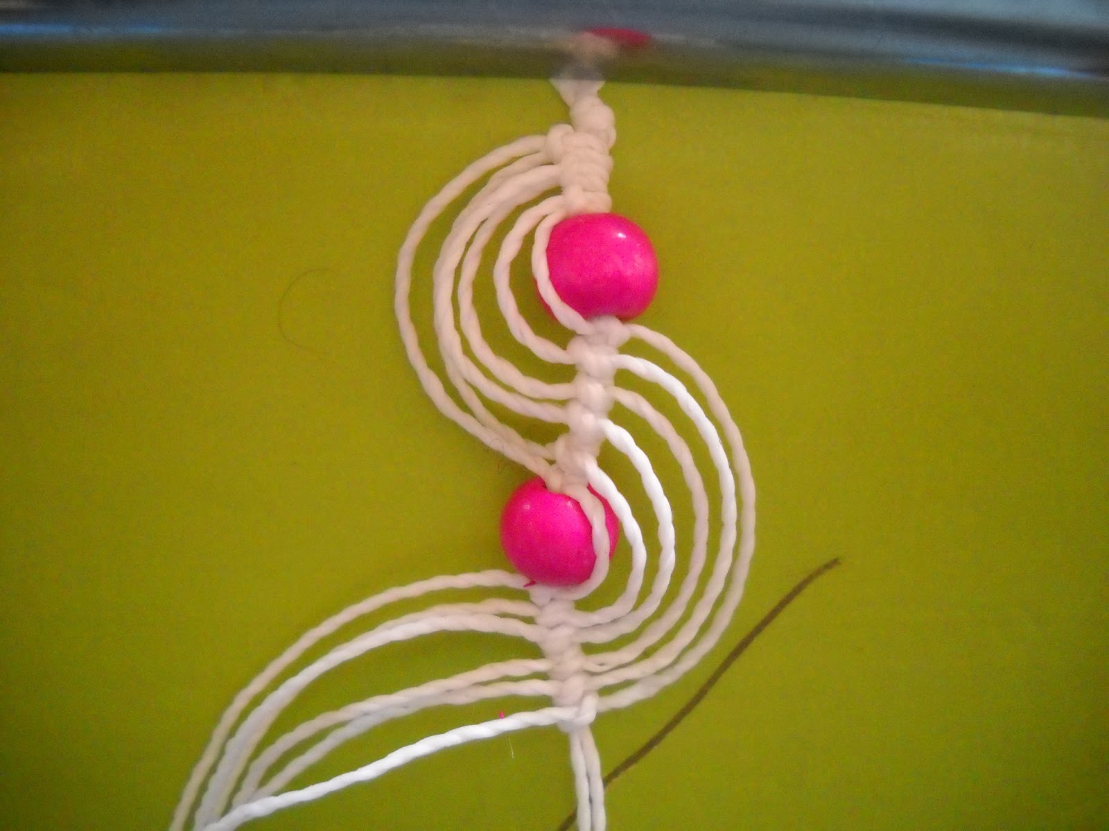 AYÜN MACRAMÉ: Aro sencillo de macramé (tutorial)