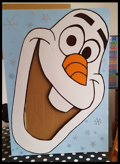 How to create an Olaf Party Game - Lifestyle & DIY blogger with a geeky ...