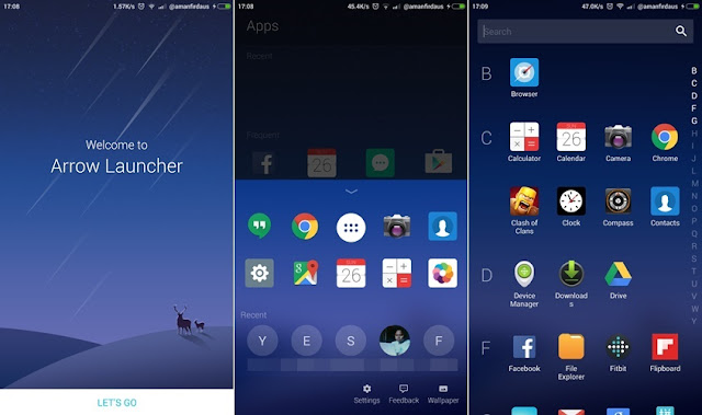 Microsoft Officially Unveils Its Arrow Launcher For Android | smartpik4