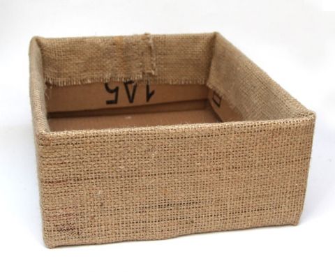 Trucos en un 2x3: Usa yute para transformar tus cajas de cartón