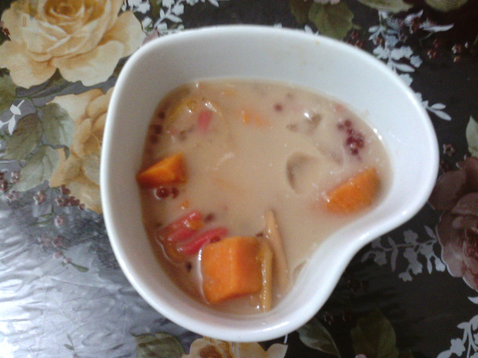 resepi bubur cha cha keledek