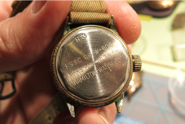 Vintage Hamilton Watch Restoration: WWII 2987 Naval Aviators Watch