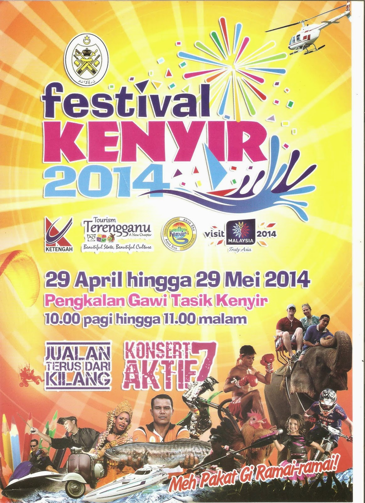 Jom ke Festival Kenyir pulok