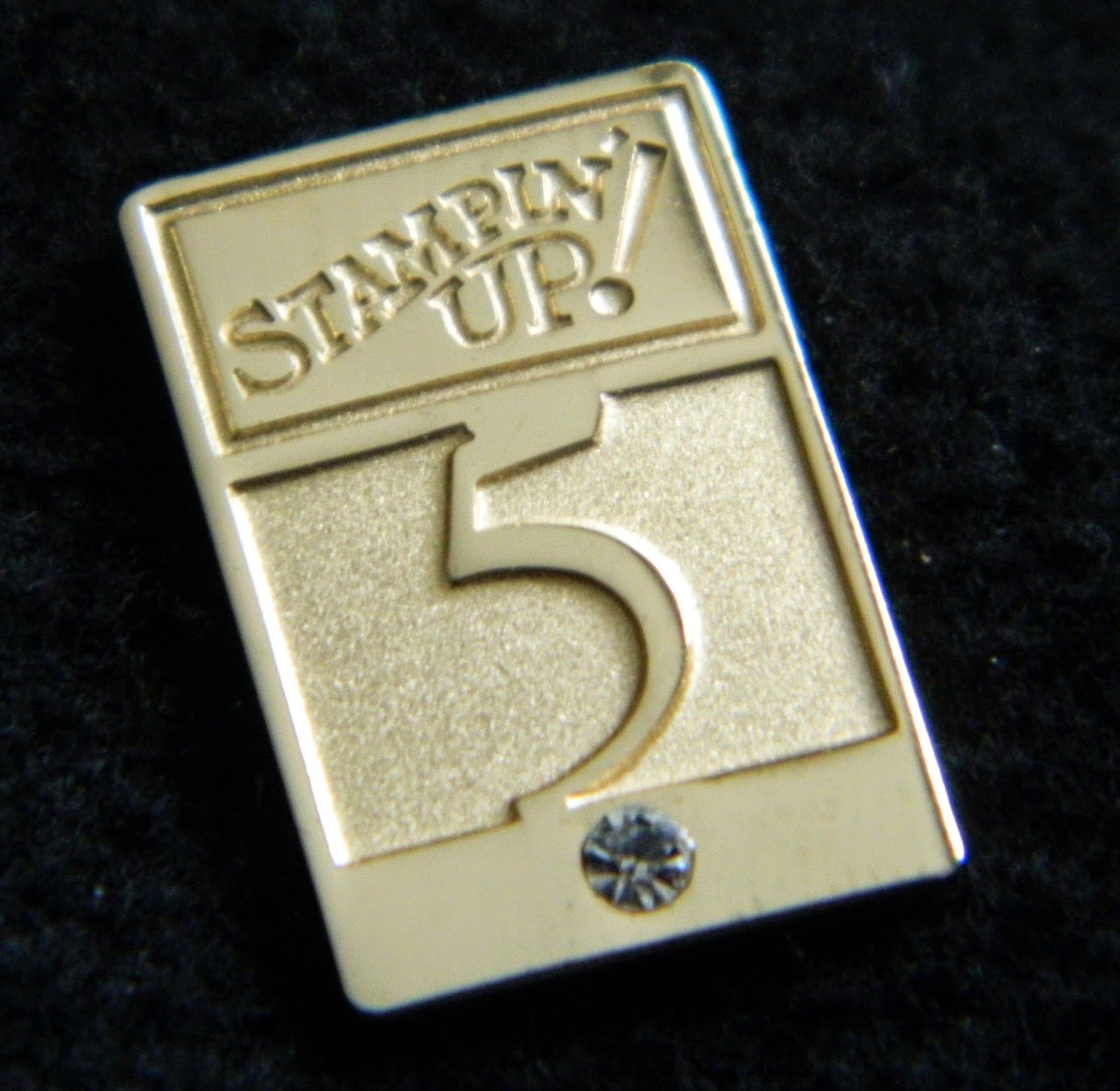 Kimber Kreations: Stampin' Up 5 Year Pin
