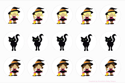 Life with Laken: FREE HALLOWEEN GRAPHICS! Little Witches Bottle Cap and ...