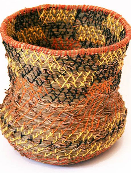 Contemporary Basketry: Orange