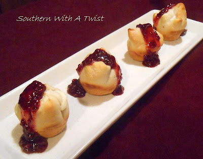 Southern With A Twist: Ricotta Dumplings with Dole® Raspberry Sauce