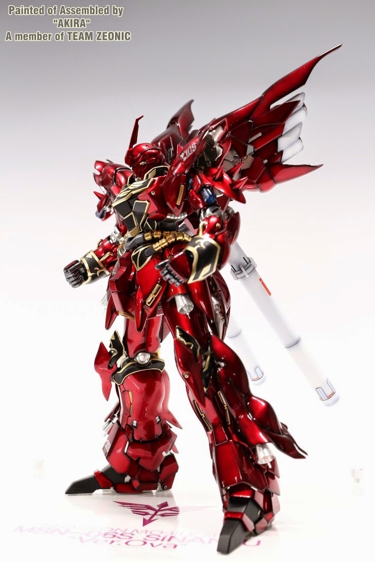 Custom Build: MG 1/100 MSN-06S Sinanju OVA ver. Neo Grade Conversion ...