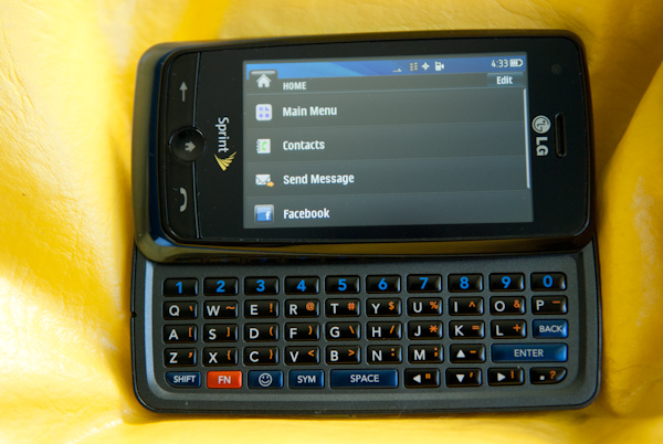 heygreenie: sprint rumor touch LN510 blue