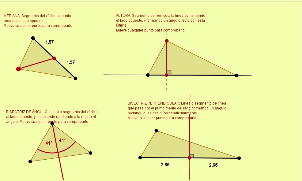 nivelación trigonometrica: Triángulos especiales