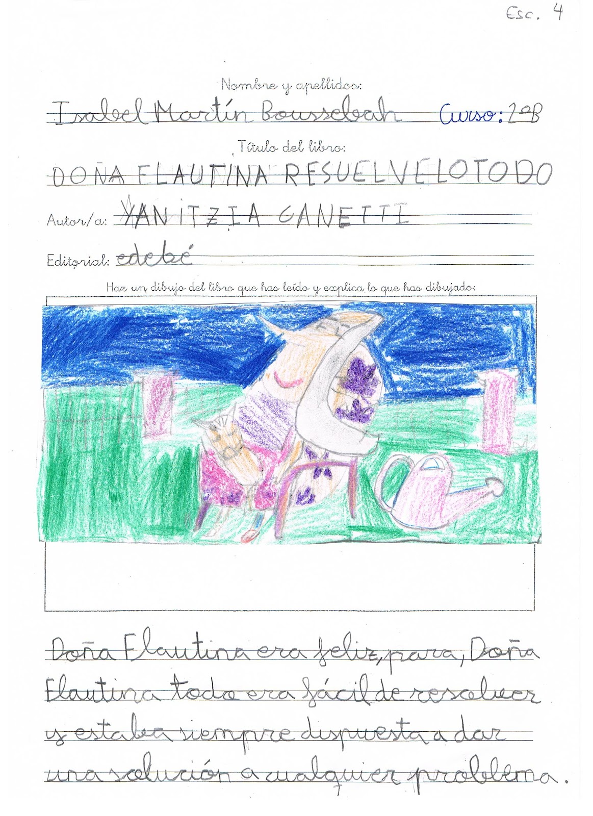 Rincón de la Lectura 1: Doña Flautina Resuelvelotodo