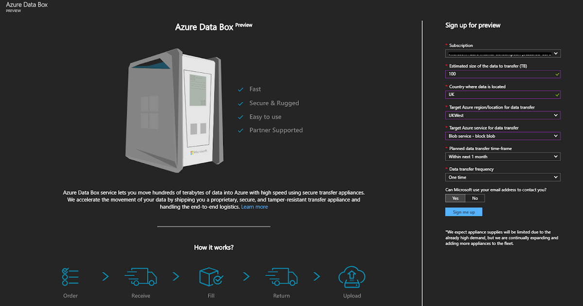 New services in Microsoft Azure : Data Box and DDOS protection standard ...