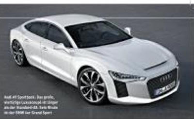 Audi Newz: Audi A9 Sportback : Coupé prestige