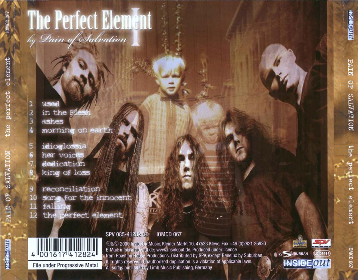 WHERE METAL RULES: PAIN OF SALVATION - THE PERFECT ELEMENT I (2000)