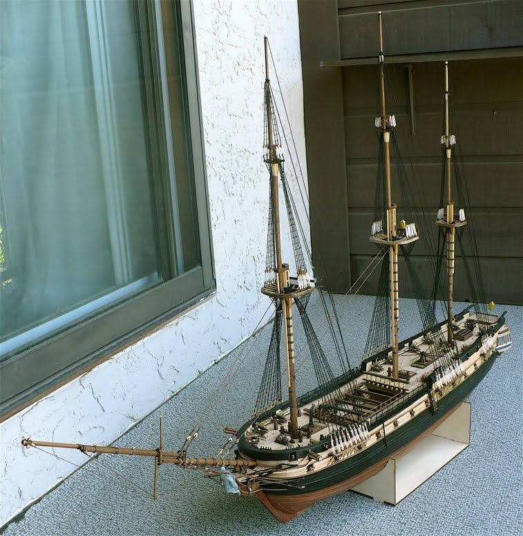 The Great Canadian Model Builders Web Page!: H.M.S. Surprise (Bowsprit ...