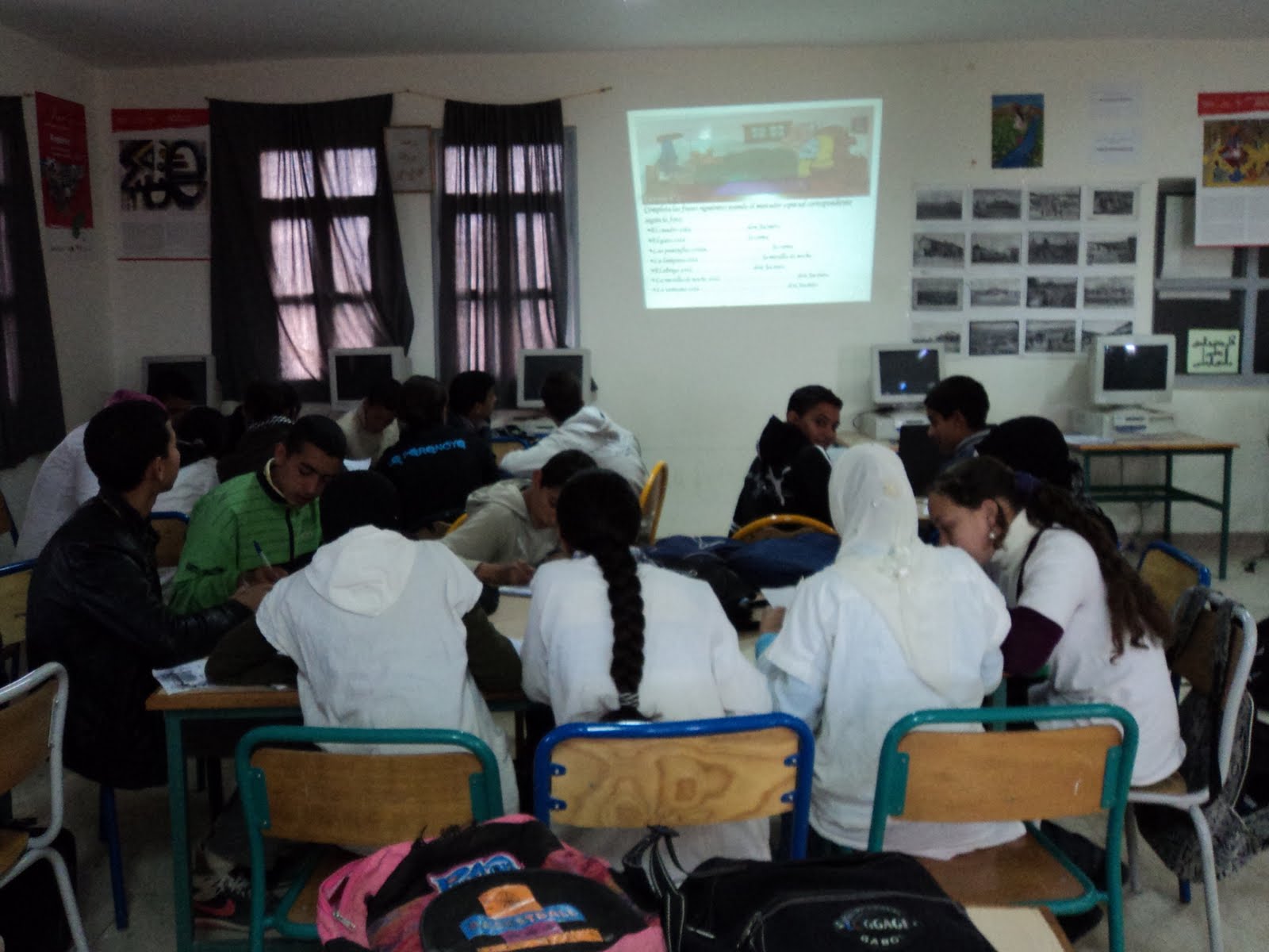 proyecto de clase de español: Actividades de clase