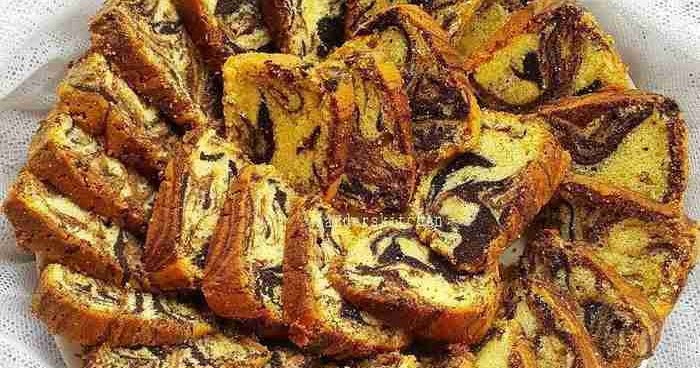 Resep Indonesia: Resep Kue Marmer Marble Cake