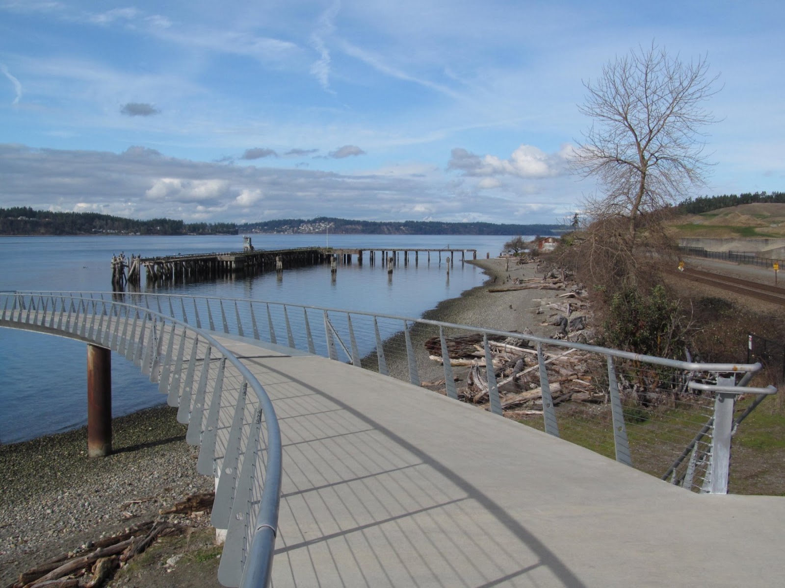 Gravel Beach: Chambers Bay