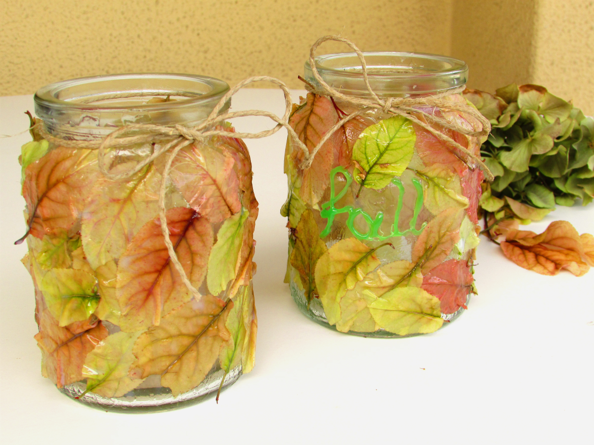 DIY AUTUMN JARS - Mama Gia Spiti