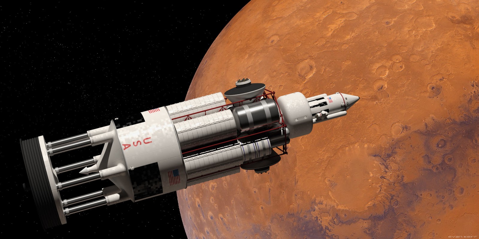 Evan Kerr: 20 metre NASA Orion