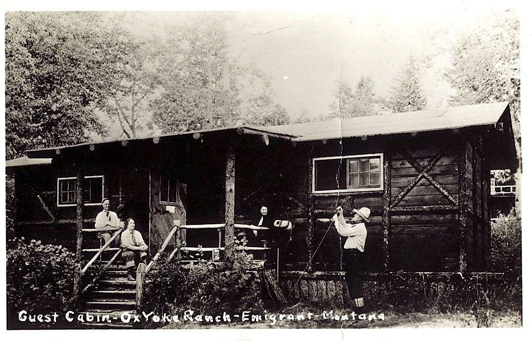 A drifting cowboy: Ox Yoke Dude Ranch & cowboy furniture